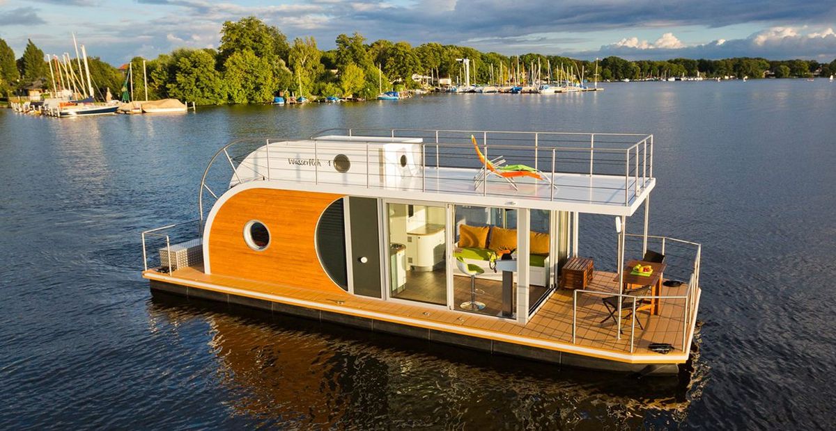 Nautilus Houseboat : des mini maisons flottantes allemandes | Build Green