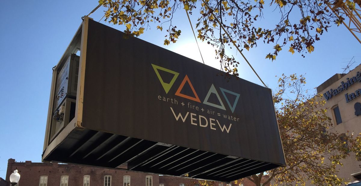 WEDEW transforme l'air en eau potable en créant via des nuages ...