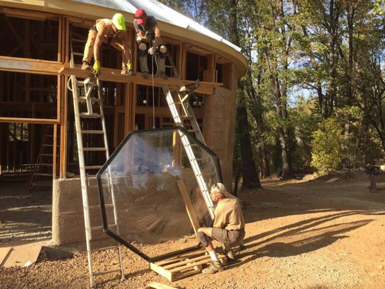 Cette maison ronde en béton de chanvre est le mix idéal entre une ...